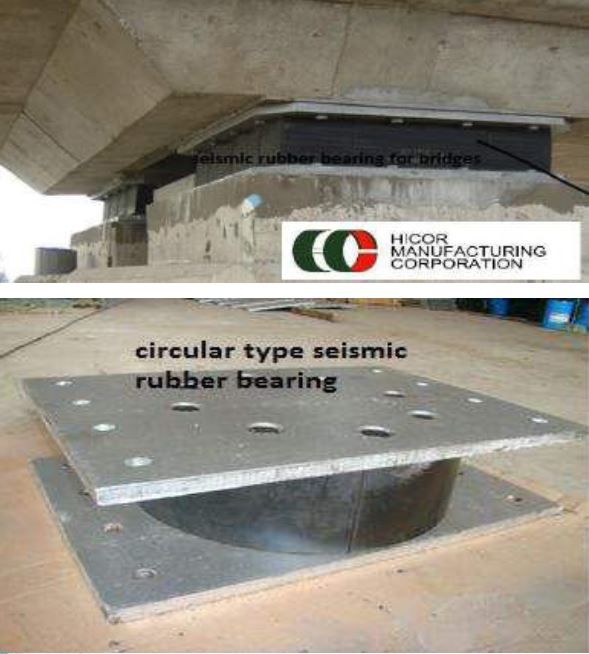Hicor Seismic Rubber Bearing – Hicor Manufacturing Corporation